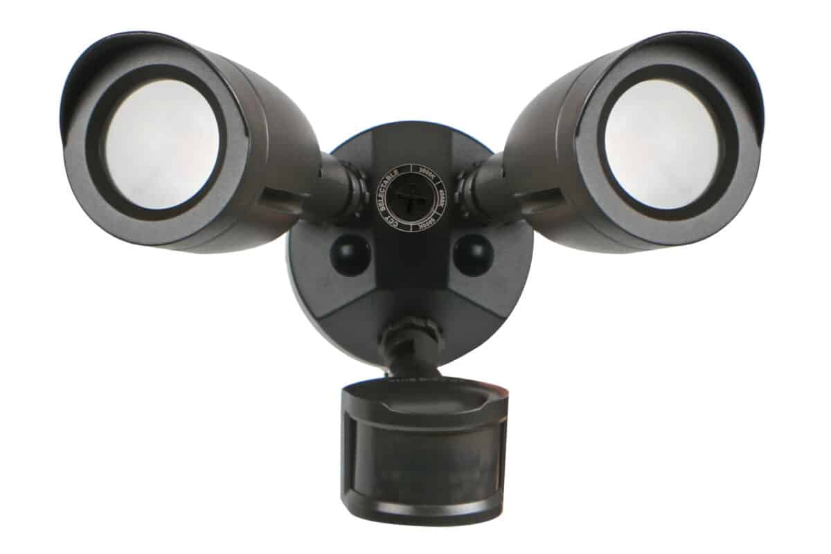 Stanpro Dual Head LED Security Light – Aurora Lighting and Supply